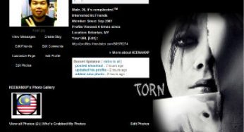Friendster Background Layout
